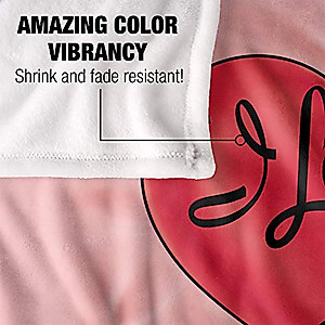I Love Lucy 3D Logo Officially Licensed Silky Touch Super Soft Throw Blanket 36" x 58"