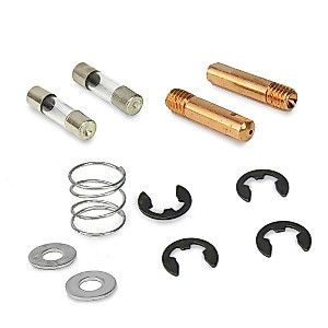 XtremepowerUS MIG-195 Gas-Less Gas Flux Wire Core Welder Welding Machine Automatic Wire Feed 230V 195AMP Welder w/Wheel Kit