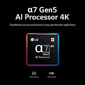 LG B2 Series 65-Inch Class OLED Smart TV OLED65B2PUA, 2022 - AI-Powered 4K, Alexa Built-in