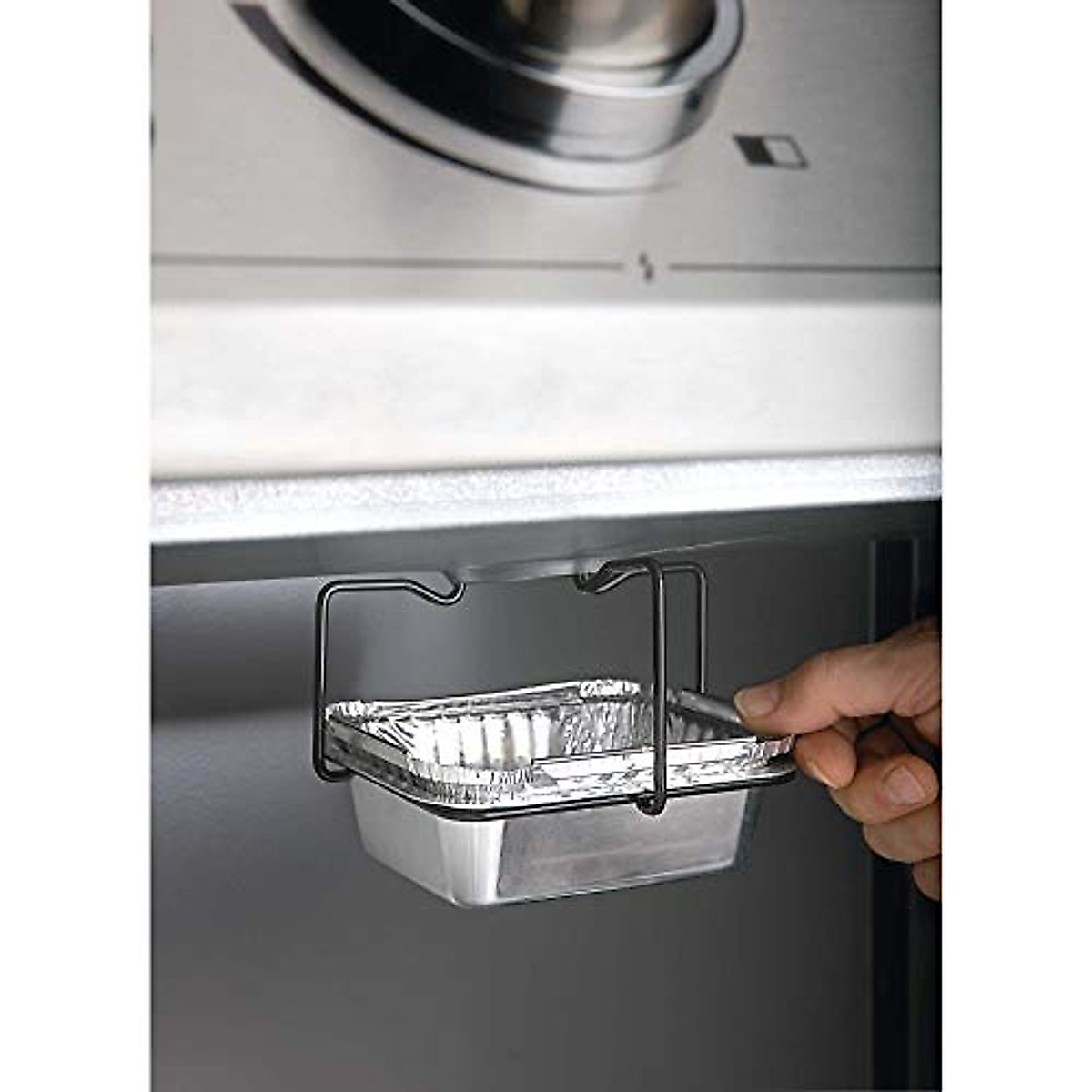 Napoleon 62007 Grills Replacement Grease Trays, 5-Pack,Stainless Steel