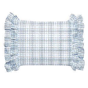 Laura Ashley - Queen Duvet Cover Set, Reversible Cotton Bedding with Matching Shams, Includes Bonus Euro Shams & Throw Pillow Covers (Cassidy Yellow, Queen)