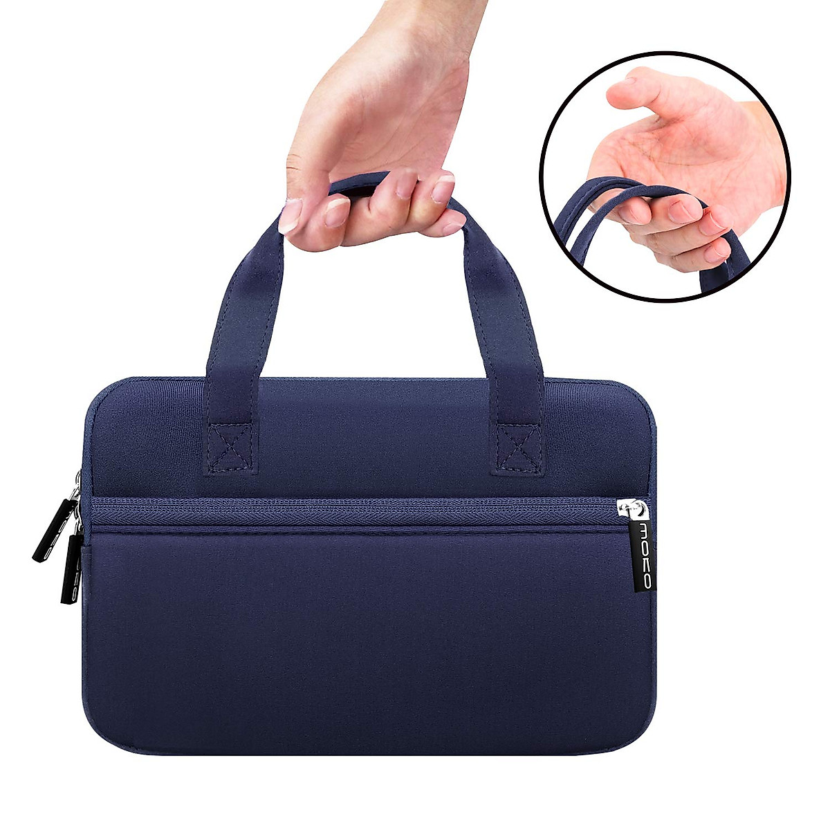 MoKo 7-8" Kids Tablet Sleeve, Neoprene Carrying Case Bag Fits Fire HD 8 Kids Edition 2018, Luna Controller, Fire HD 8 Plus/Fire HD 8 2020, Fire 7 Kids Pro 2021, Fire HD 8 Kids Pro 2021, Indigo