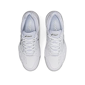 ASICS Women's Gel-Dedicate 7 Tennis Shoes, 9, White/Pure Silver