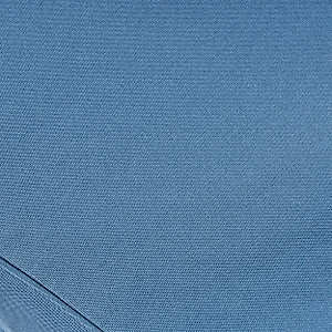 GDFStudio Outdoor Acacia Wood Club Chairs with Cushions (Set of 2), Teak Finish and Blue