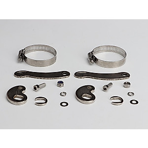 LGEGE Torque Arm Conversion Kit 2 Sets, Compatible with Most Electric Bicycle, Universal Protective Accessories for e-Bike Front or Rear Hub Motors (Not Exceed 14mm)