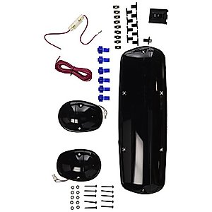 Recon 264155BK Smoked Cab Roof Lights 2002-2007 Chevy & GMC CK Series Heavy Duty Pickup (3-Piece Set)