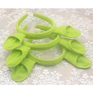 Pumnao Cute Headband,Headband with Ears,Alien Headband,Cute Decorative Hair Hoop,Dressing Up for Halloween, Parties, Birthdays, Cosplay, and Fun Hairstyles (Green Ear)