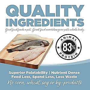 NutriSource Element Series Dog Food, Made with Haddock, Trout and Duck, with Heirloom Grains, 4LB, Dry Dog Food