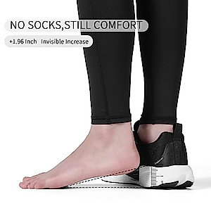 Limberun Womens Walking Shoes Gym Tennis Shoes Non Slip Pull-on Lightweight Comfy Breathable Work Shoe Black 8