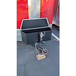 Haul Master 2.31 Cu. Ft. Steel Trailer Tongue Box