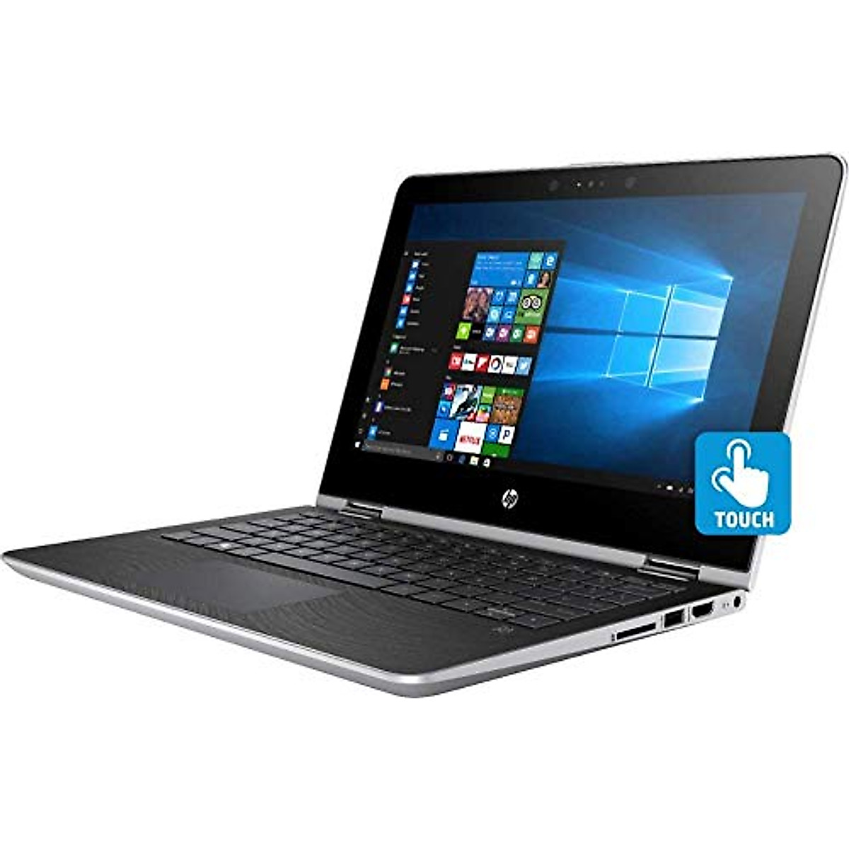 HP Pavilion x360, Premium 2019 Flagship 11.6 inch HD IPS Touchscreen 2 in 1 Laptop, Intel Quad-Core Pentium Silver N5000, 4GB DDR4, 500GB HDD, HD Webcam Bluetooth 4.2 802.11ac USB 3.1 HDMI Win 10