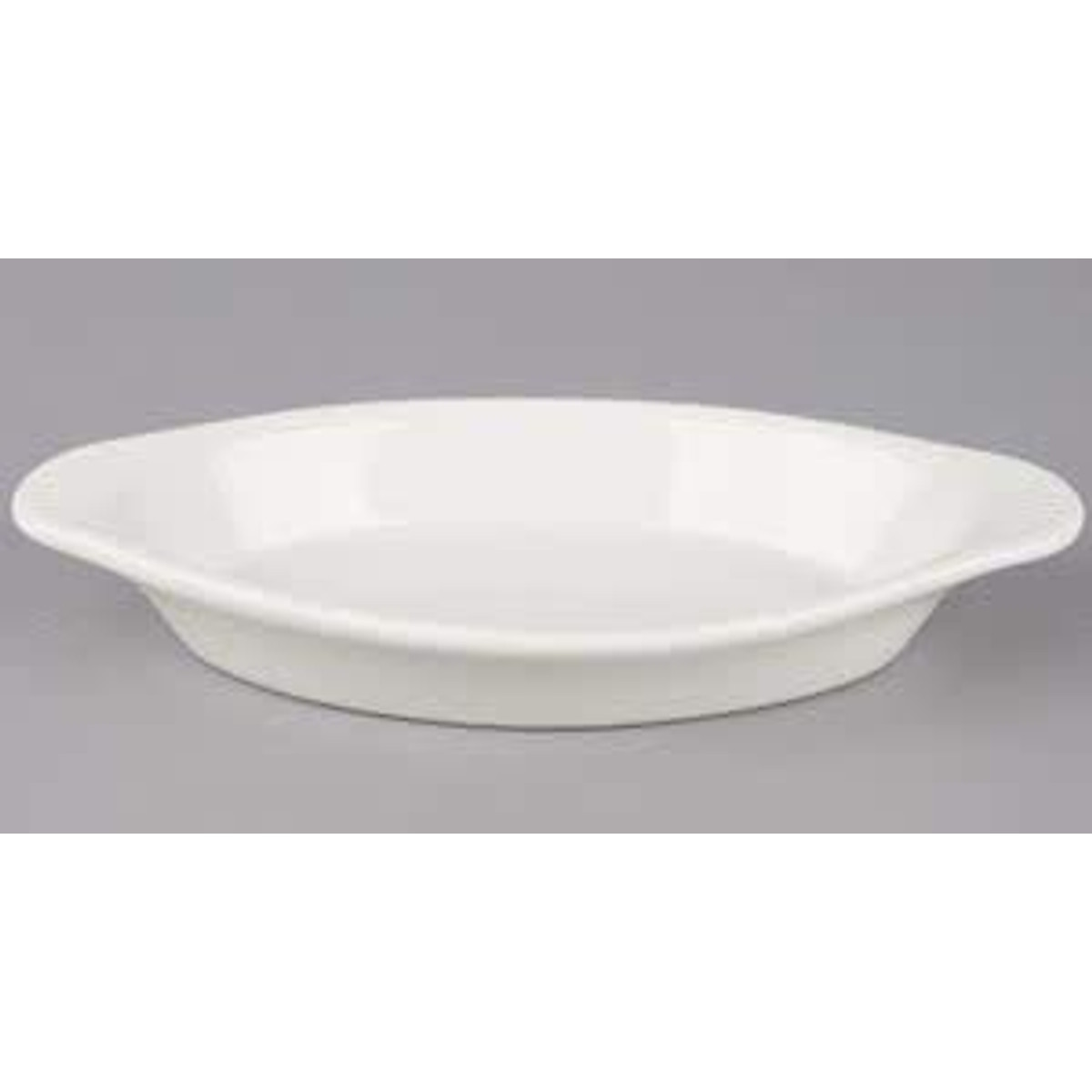 Restaurant China, Stoneware Ivory(America White)15oz Rarebit Dish, Case of 12