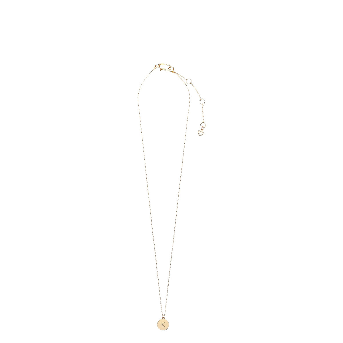 Kate Spade New York K Mini Pendant, Gold