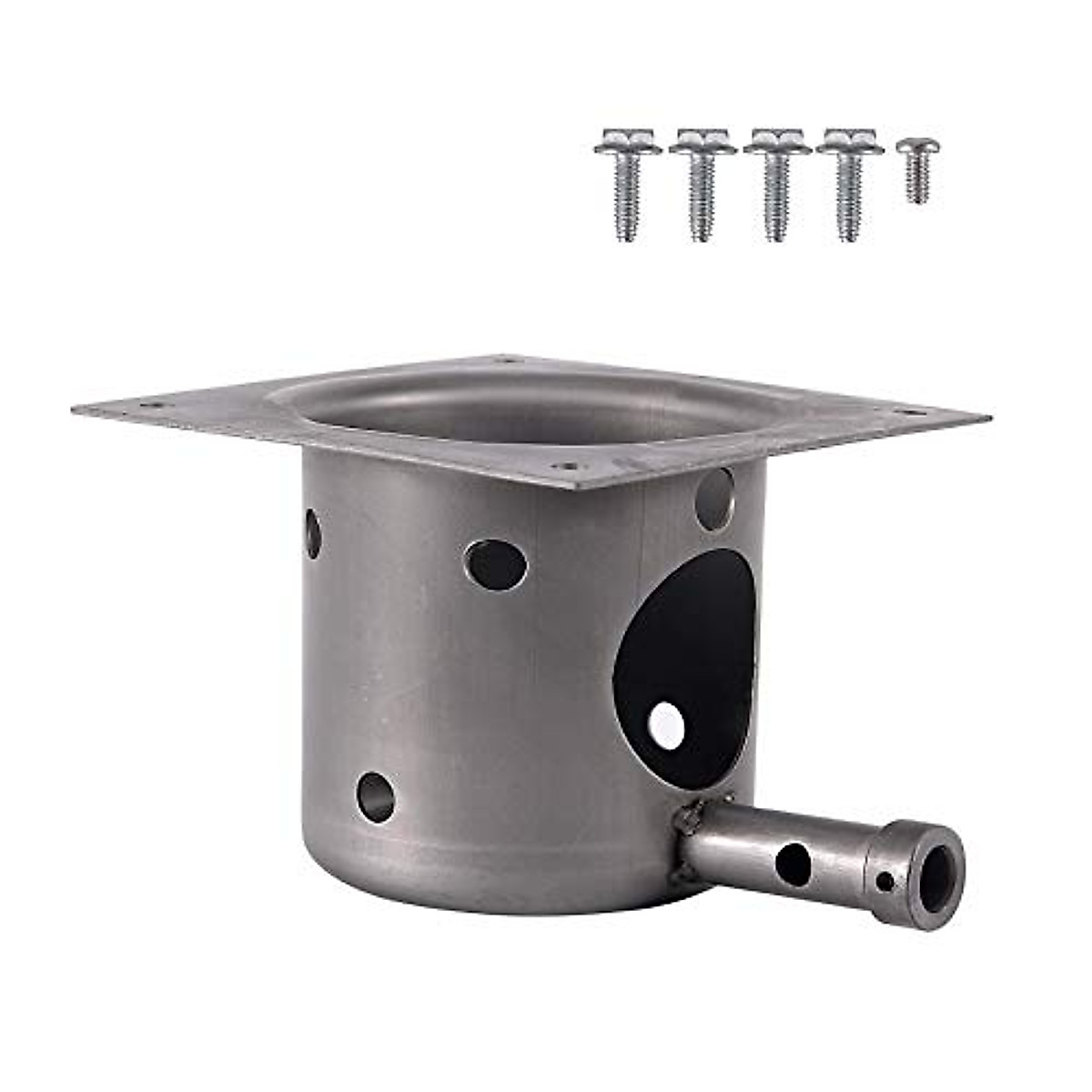 GRILLME Fire Pot Burn Pot and Hot Rod Ignitor Kit Replacement for Traeger Pellet Grill with Screws and Fuse