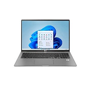 LG gram 17” Lightweight Laptop, Intel® 12th Gen Core® i7 Evo™ Platform, Windows 11 Home, 16GB RAM, 512GB SSD, Gray