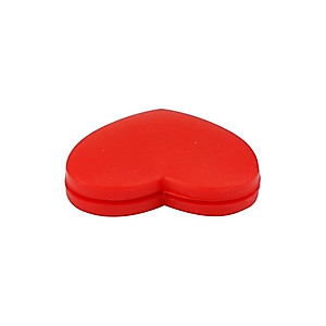 6 Pcs Tennis Vibration Dampeners Heart Shape Silicone Tennis Racquet Shock Absorbers Tennis Racket Vibration Tennis