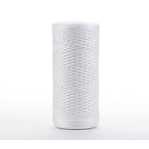 Hydronix SWC-45-1020 Universal Whole House Sediment String Wound Water Filter Cartridge 4.5" x 10" - 20 Micron