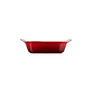 Le Creuset Stoneware Heritage Square Dish, 3 qt. (9"), Cerise