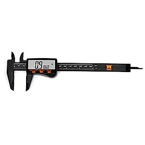 WEN 10761 Electronic 6.1-Inch Digital Caliper with LCD Readout and Storage Case