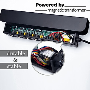 Pknight 4 Way Isolated DMX Splitter Bar,Truss Mountable