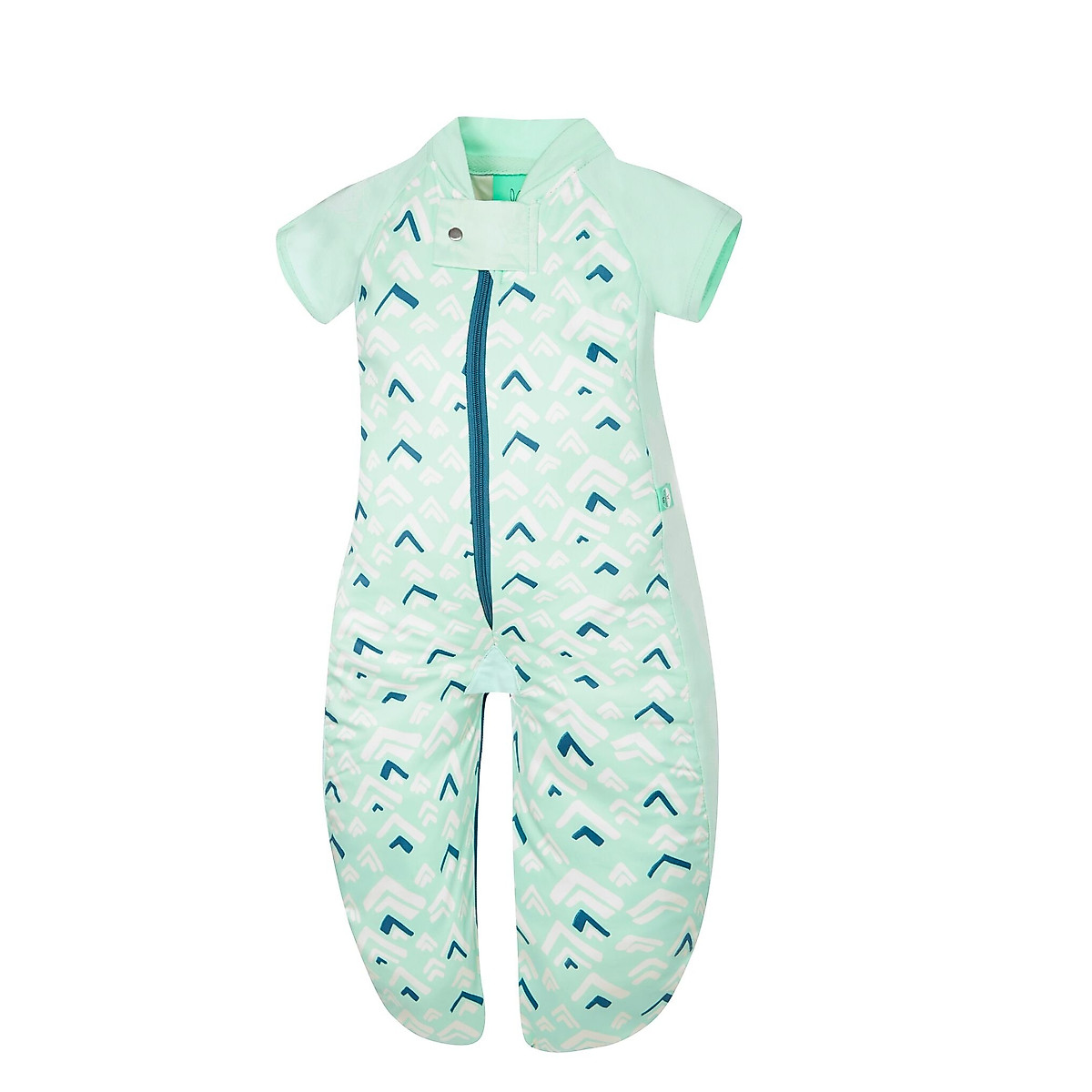 ergoPouch 1.0 TOG Sleep Suit Bag. 100% Organic Cotton with Short Cotton Sleeves