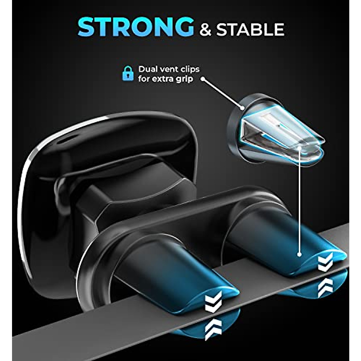 Bestrix Magnetic Phone Car Mount Magnetic Car Cell Phone Holder | Magnet Car Phone Holder Compatible w/ iPhone 12 11 Pro/11 Pro Max/XS/XR/X/8/7,Galaxy S10/S10+/S9/S9 Note & More (Air Vent)