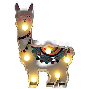 Llama Light Pencil Case Pen Pencils Gift Set