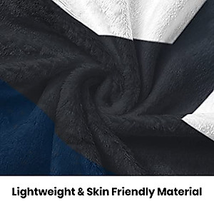 Wream Custom Blanket for Bed Personalized Fans Gift Basketball City Name and Number Winter Summer Fleece Throw Blankets, Optional【40x50】【50x60】【 60x80】inch