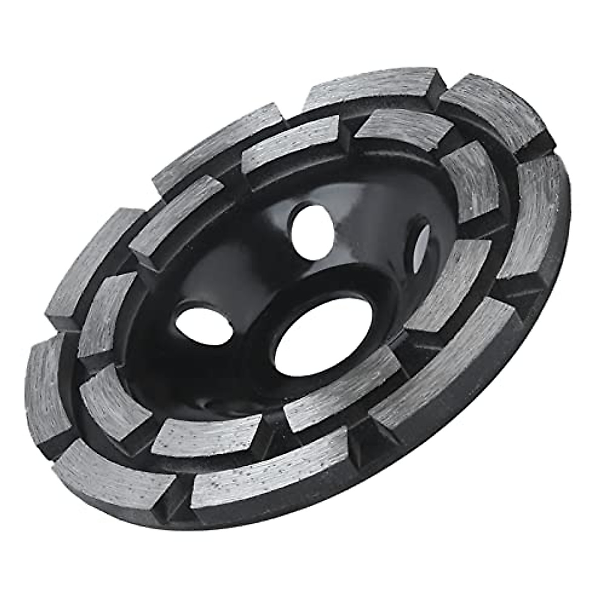 Grinding Wheel, Grinder Disc Diamond Grinder Wheel Wet Dry Dual Use for Stone Concrete (Diameter 115mm)