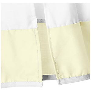 Baby Doll Sweet Lodge Collection Crib Skirt/Dust Ruffle in Yellow