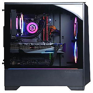 CyberpowerPC Gamer Supreme Liquid Cool Gaming Desktop Computer, AMD Ryzen 9 5950X 3.4GHz, 16GB RAM, 1TB SSD + 2TB HDD, NVIDIA GeForce RTX 3070 8GB, Windows 10 Home, Free Upgrade to Windows 11
