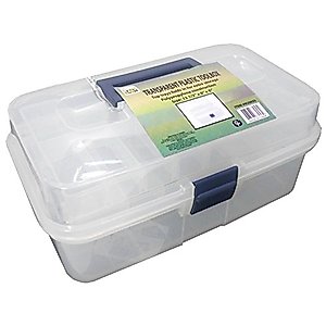 Tiered Storage Box with 3 Shelves