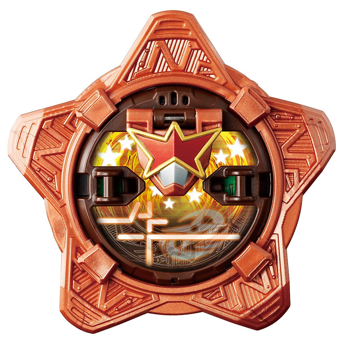 Bandai Shuriken Sentai Ninninger DX Bison King Toy Figure - Animal-Themed, No Assembly Required, Modern Style, Ages 3+