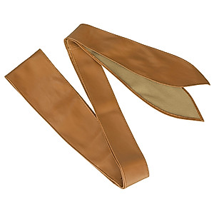 Allegra K Womens Wrap Around Obi Belts Wide Waist Band Belt for Dresses 65-72cm/25.59-28.35" Camel