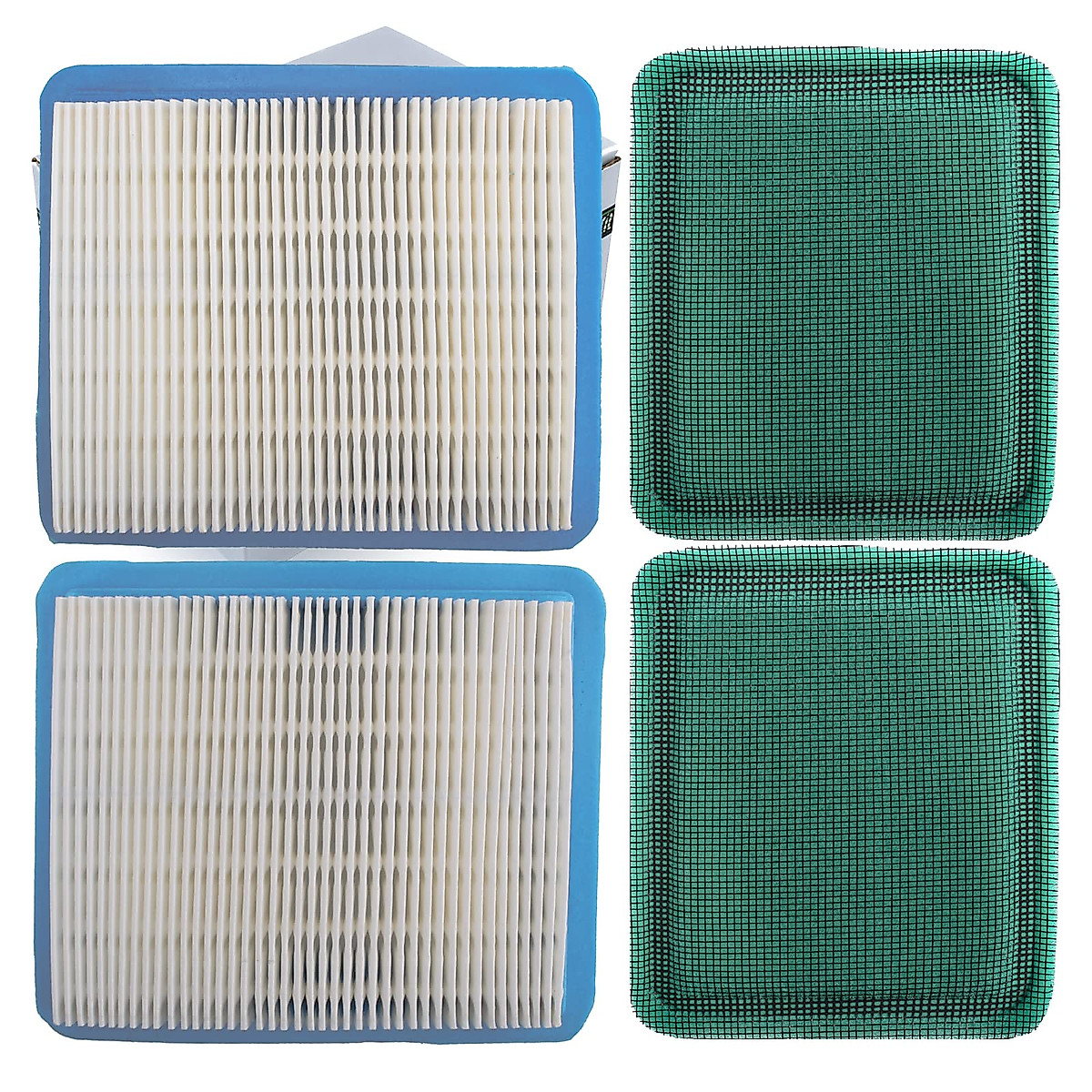 partszen HU725AWD Pre Air Filter for Husqvarna HU675FE HU625HWT HU700F 6522SH for Honda GCV160 GC160 HRR216 HRR216K2 for Craftsman 580.327700 580.677220 for Troy Bilt TB240 TB250 TB130 TB190,2 Pack