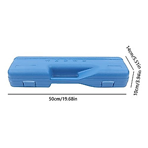 Mud Hydrometer with Double Scales, Mud Scale Liquid Densimeter Hydrometer with Toolbox, Portable Mud Hydrometer for Road Construction Sites, Bridges, Mixing Stations, Laboratories
