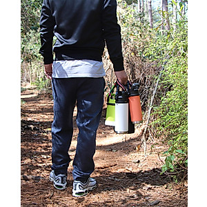 One MissionX Paracord Handle Compatible with Yeti Rambler 36oz 26oz 18oz 12oz 46oz Water Bottles, Durable Carrier Strap - Holder(Diamond Teal/Comp+Starter)