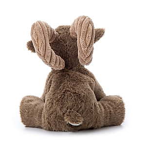 The Petting Zoo Big Horn Sheep Stuffed Animal Plushie, Gifts for Kids, Wild Onez Wildlife Animals, Sheep Plush Toy 9 inches