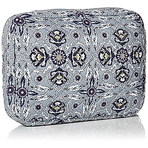 Vera Bradley Women's Cotton Cord Organizer, Plaza Tile - Recycled Cotton, One Size