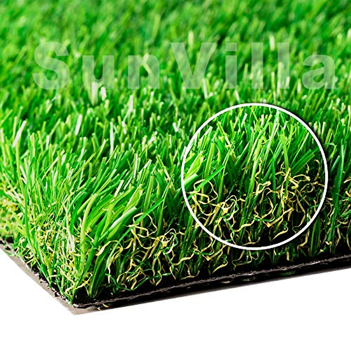 SunVilla SV7'X13' Realistic Indoor/Outdoor Artificial Grass/Turf 7 FT X 13 FT (91 Square FT)
