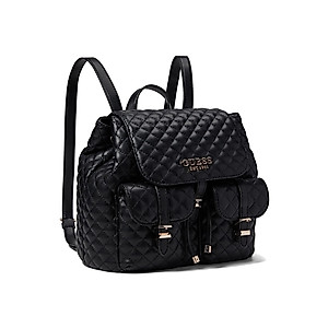 GUESS Adam Flap Backpack, Black