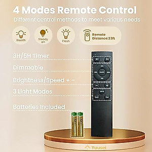 Yuusei Outdoor String Light with Remote, 100FT Outdoor Lights for Patio with 50+2 Shatterproof G40 Edison Bulbs, IP45 Waterproof String Lights for Backyard,Bistro,Cafe,Market 2500K Warm White