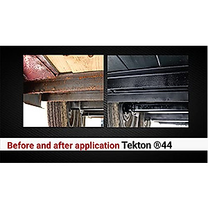 Tekton44 Undercoating for Trucks, Black Sprayable Auto Undercoating (5 Liter Cans + 1 Spray Gun + 1 Spray Wand), 5 Cans + 1 Spray Gun + 1 Wand