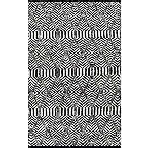 Mark&Day Area Rugs, 8x10 Owsley Modern Gray Area Rug, Grey Ivory Carpet for Living Room, Bedroom or Kitchen (8' x 10')