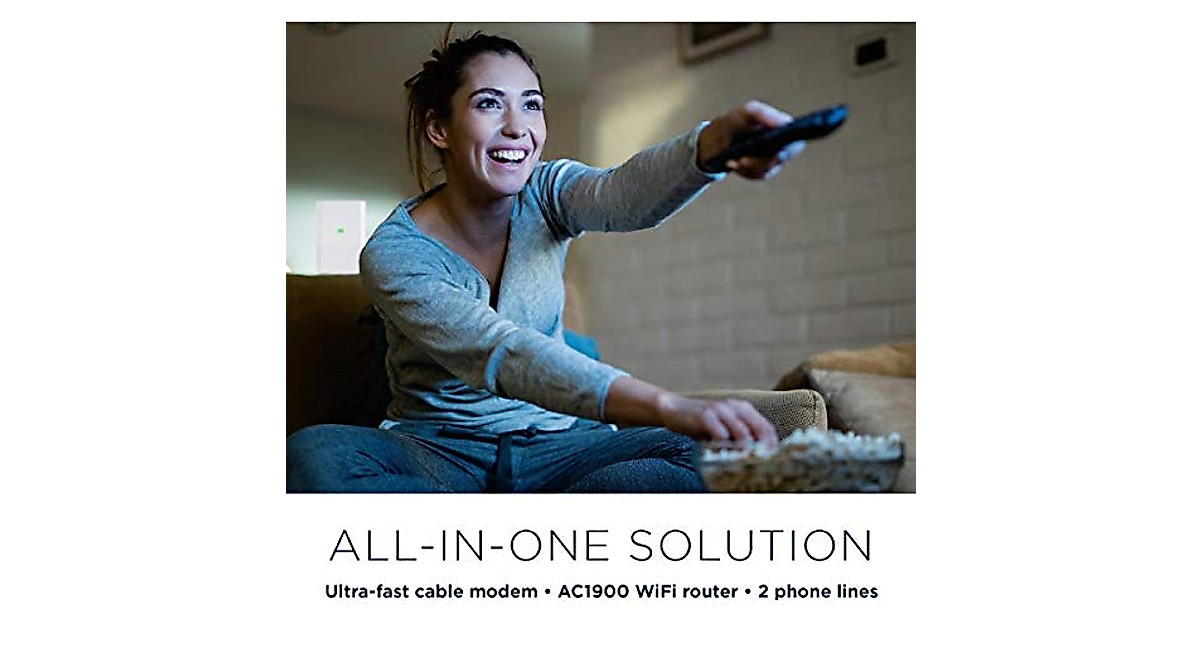 Motorola MT7711 (24X8) Cable Modem and Router for Xfinity - Renewed