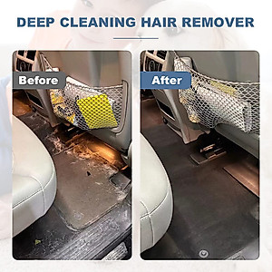 4 Pack Pet Hair Remover, Cat Dog Hair Remover for Couch, Lint Cleaner, Portable Carpet Scraper, Clothes Fuzz Rollers Brush for Carpets, Car Mat, Bedding, Pet Bed, Furniture & Rug-Upgraded