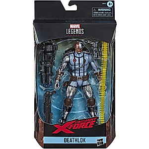 Marvel Classic Hasbro Marvel Legends Series Deluxe 6" Collectible Action Figure Deathlok Toy, Marvel Comics-Inspired, Includes Premium Design & Accessories