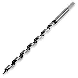Masendelk Ship Auger Drill Bit 13 x 300mm (Slightly Larger Than 1/2 x 12 Inch), Wood Auger Bit with 11mm Hex Shank
