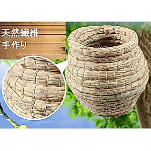 Pet Bird Bird House Bird Nest Parakeet Budgie Cockatiel Finch Sparrows Breeding Nesting Bird Aviary Cage Box Anti-Pecking Bite