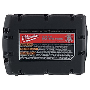 Milwaukee 48-11-1828 M18 XC RED LITHIUM 18-Volt Lithium-ion Cordless Tool Battery (2 pack)